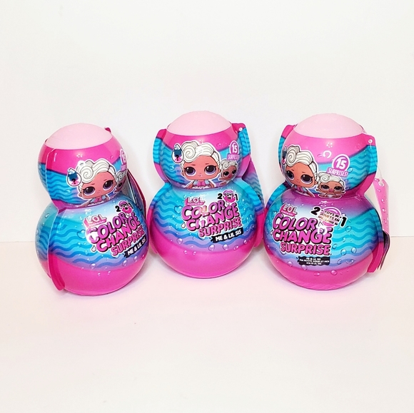 L.O.L. Surprise! | Toys | Pack3 Lol Surprise 2n Me My Lil Sis Color ...